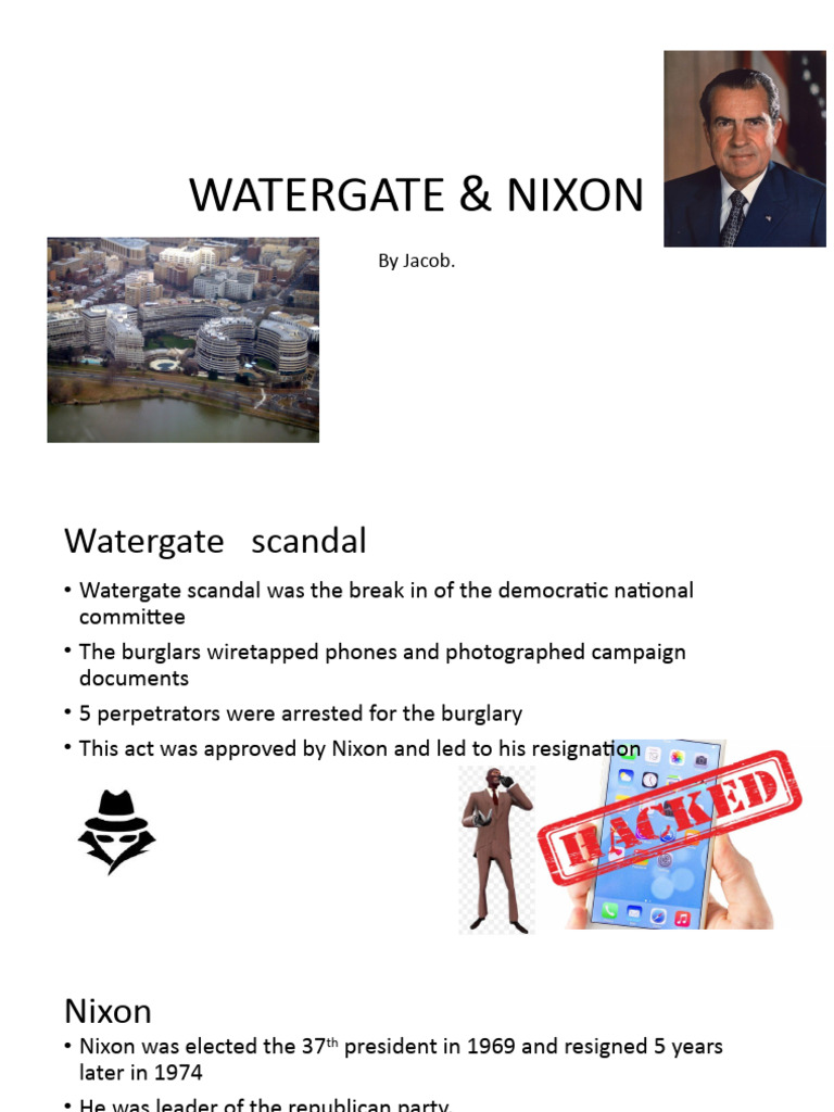 Watergate & Nixon | PDF