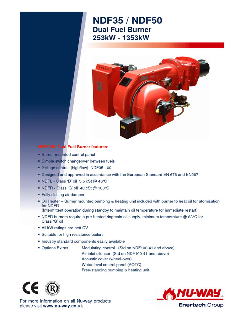 NDF35 50datasheet | PDF | Fuel Oil | Oil