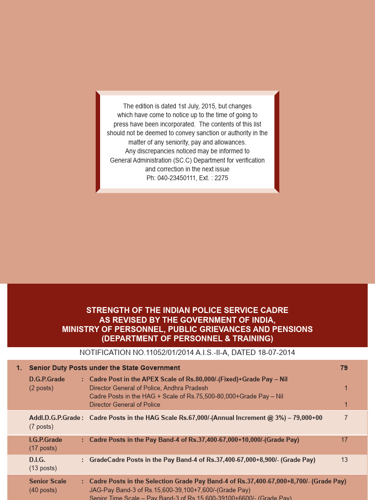 1 7 2015 | PDF | Inspector | Ranks