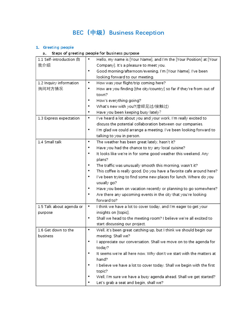 5 Daily Communication-Handout | PDF