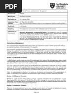 SD24 AFM Examiner's Report | PDF | Free Cash Flow | Option (Finance)