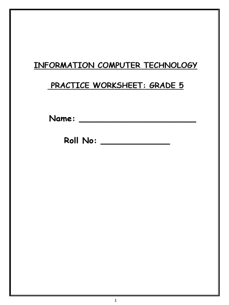 Grade5 Pws Final | Download Free PDF | Computer Program | Programming