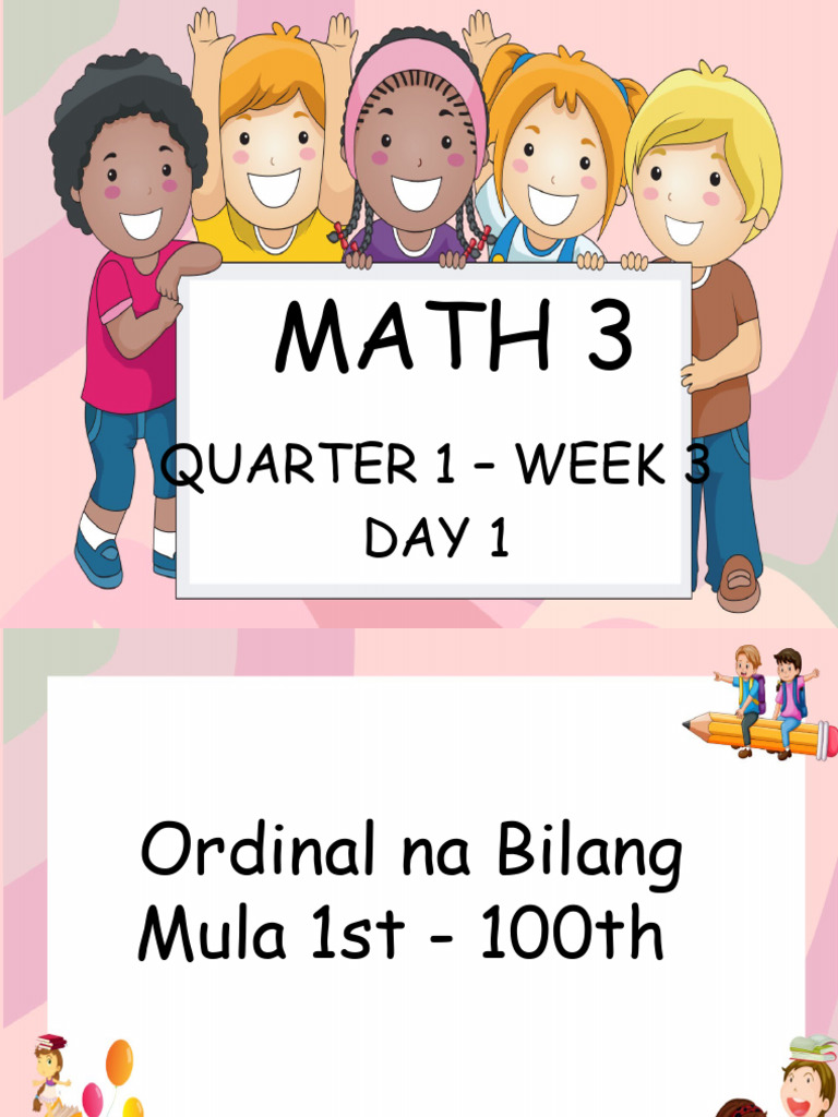 Math Q1 - Week 3 | PDF