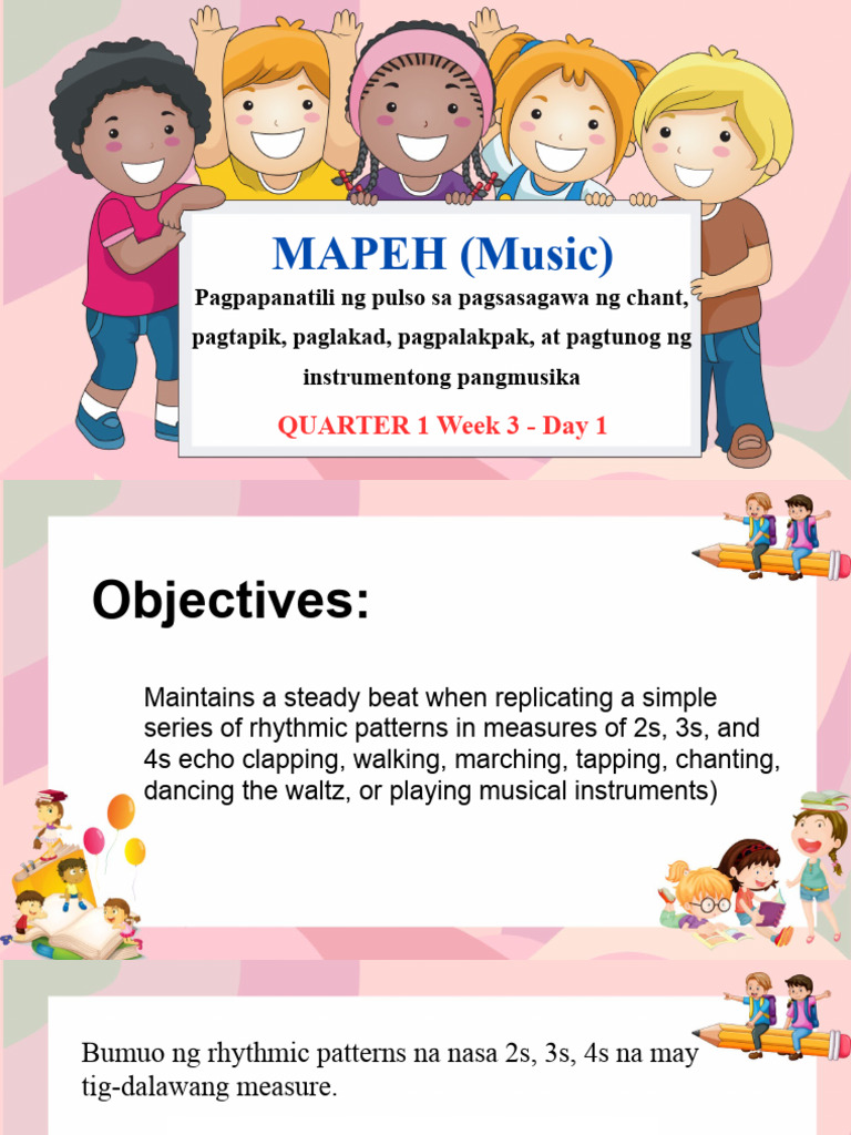Mapeh 3 - Q1 - W3 | PDF