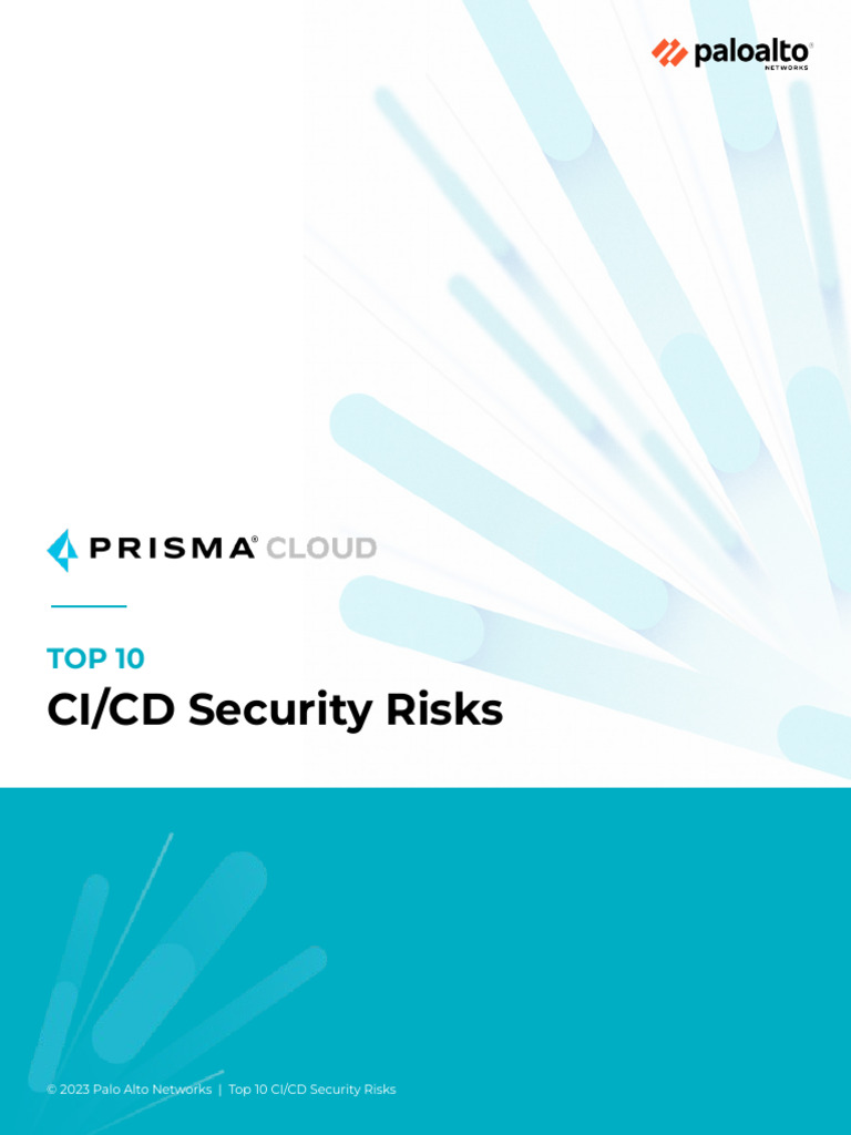 CICD Security Risks Top 10 | PDF | Computing | Information Technology