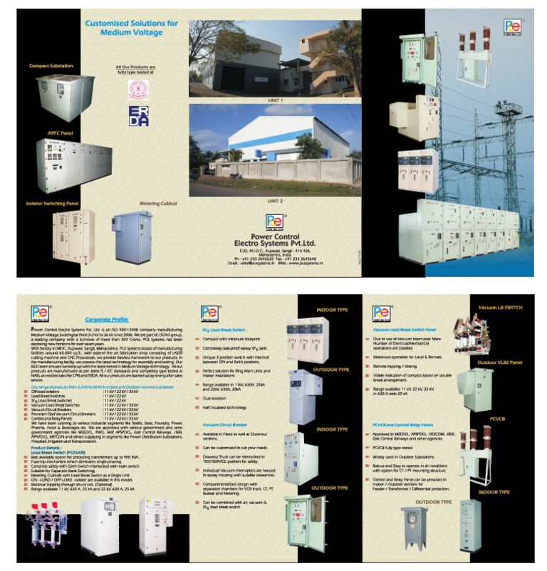 VCBs | PDF | Electrical Substation | Switch