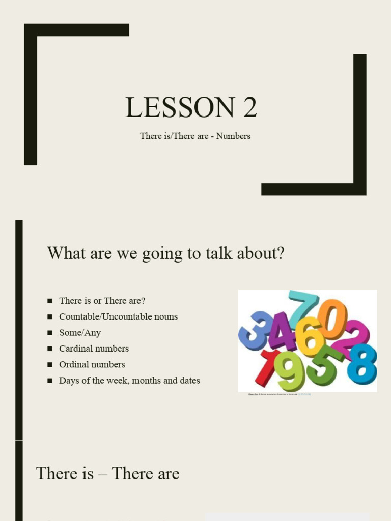 Lesson 2 | PDF | Grammatical Number | Plural