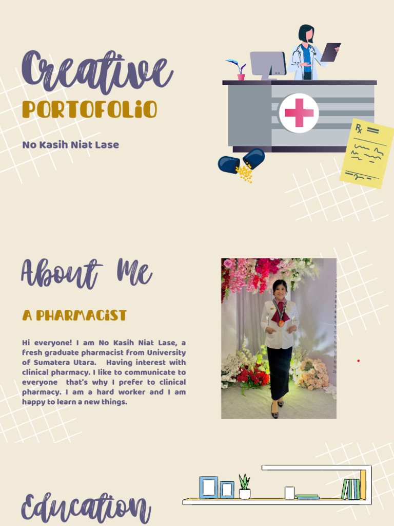 Fresh Graduate Pharmacist Portfolio | PDF