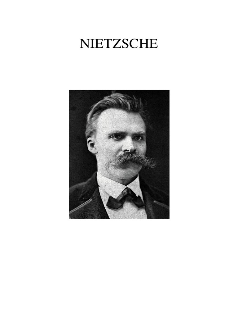 NIETZSCHE | PDF | Platón | Friedrich Nietzsche