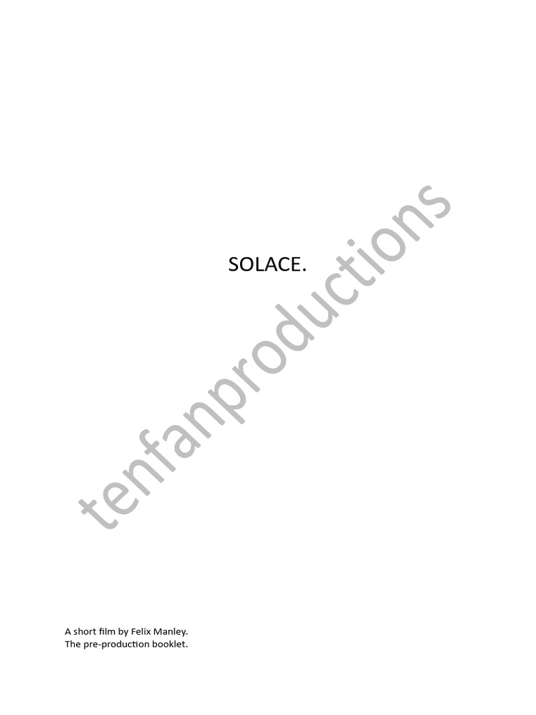 solace booklet | PDF