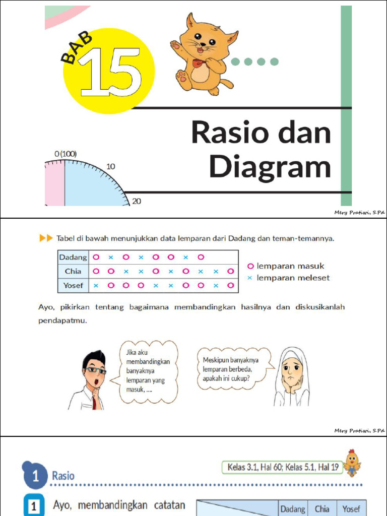 Contoh Soal dan Diagram Rasio Kelas 6 | PDF