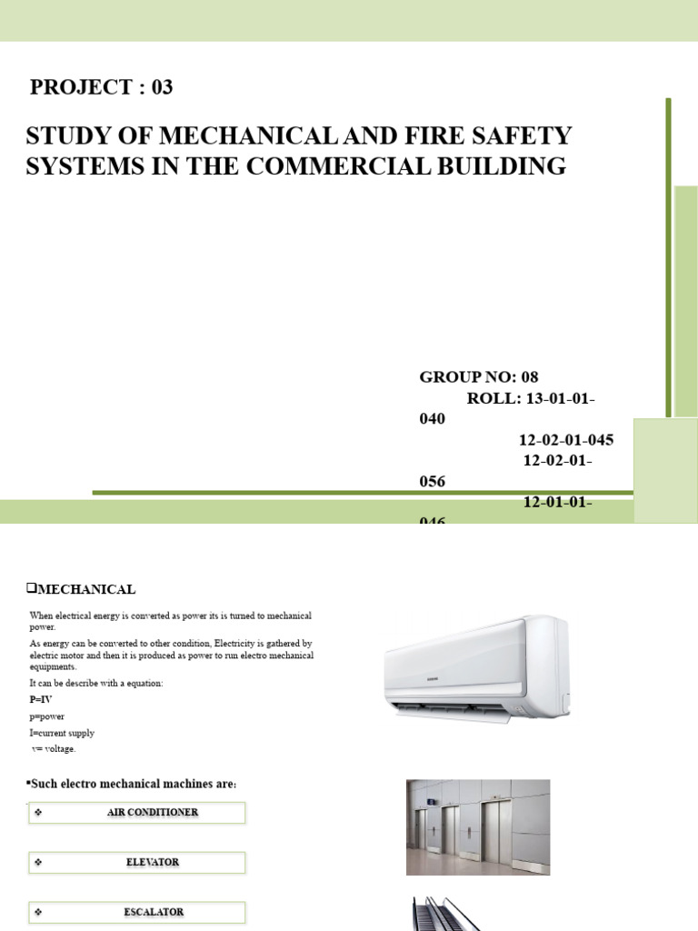 Mechanical | Download Free PDF | Elevator | Air Conditioning