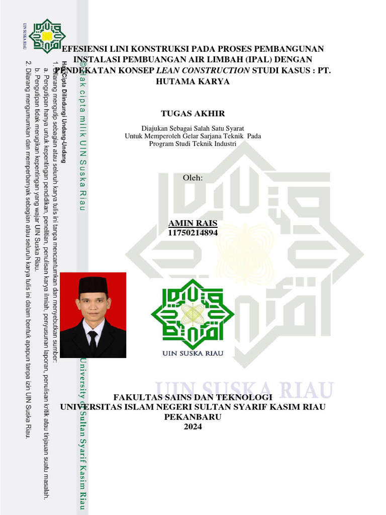 Tugas Akhir Amin Rais | PDF | Seni | Sains & Matematika