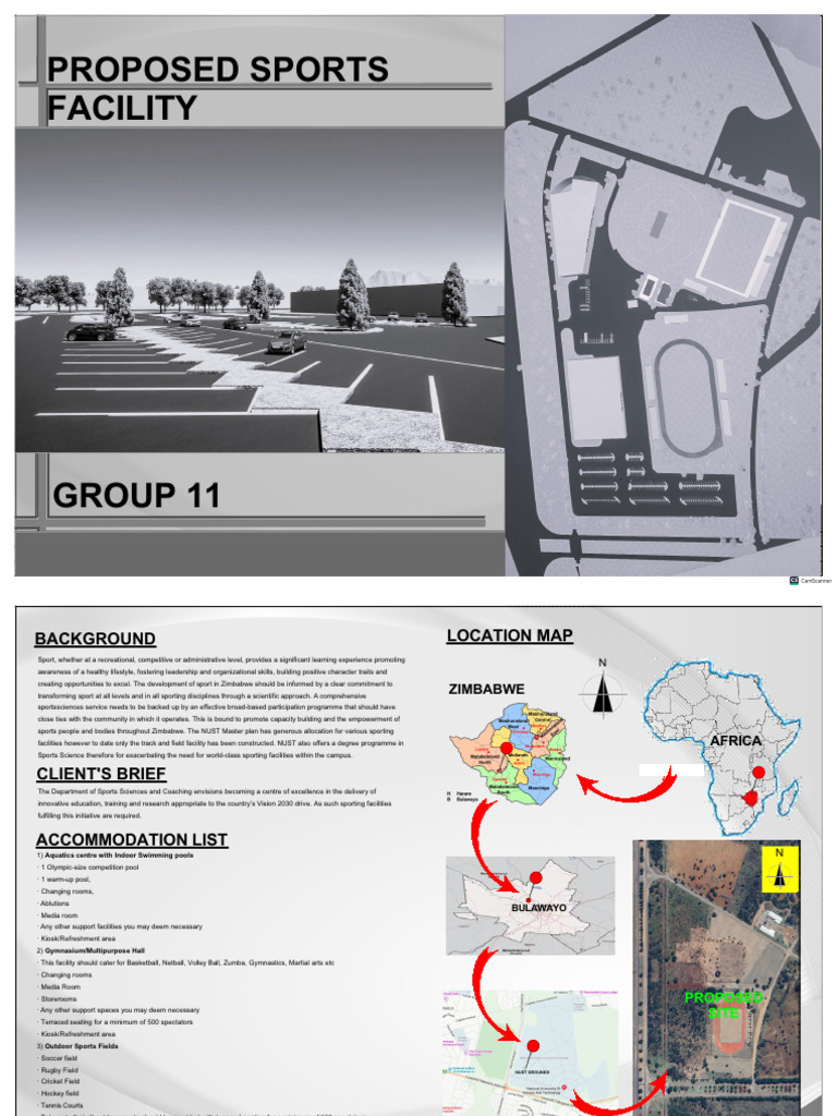 NUST Sports Complex Proposal | PDF