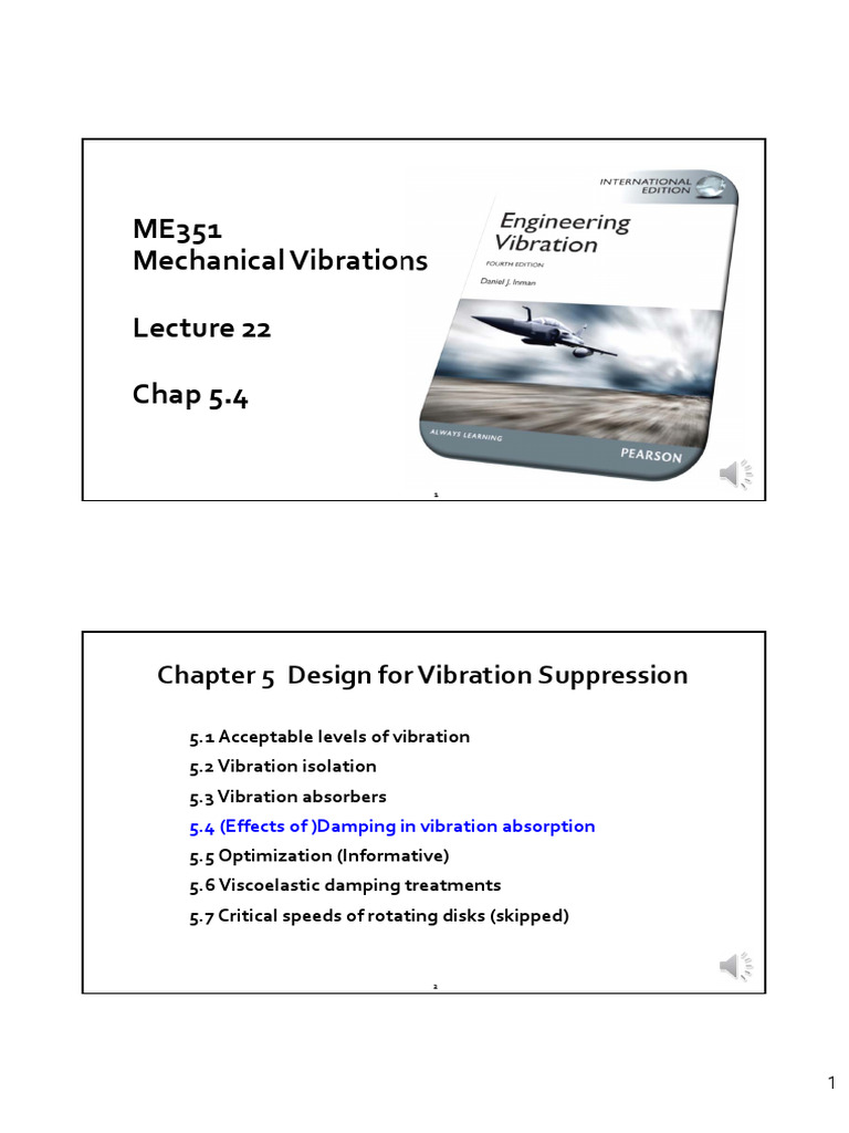 Lecture 22 Note | PDF | Applied And Interdisciplinary Physics | Mechanical Engineering
