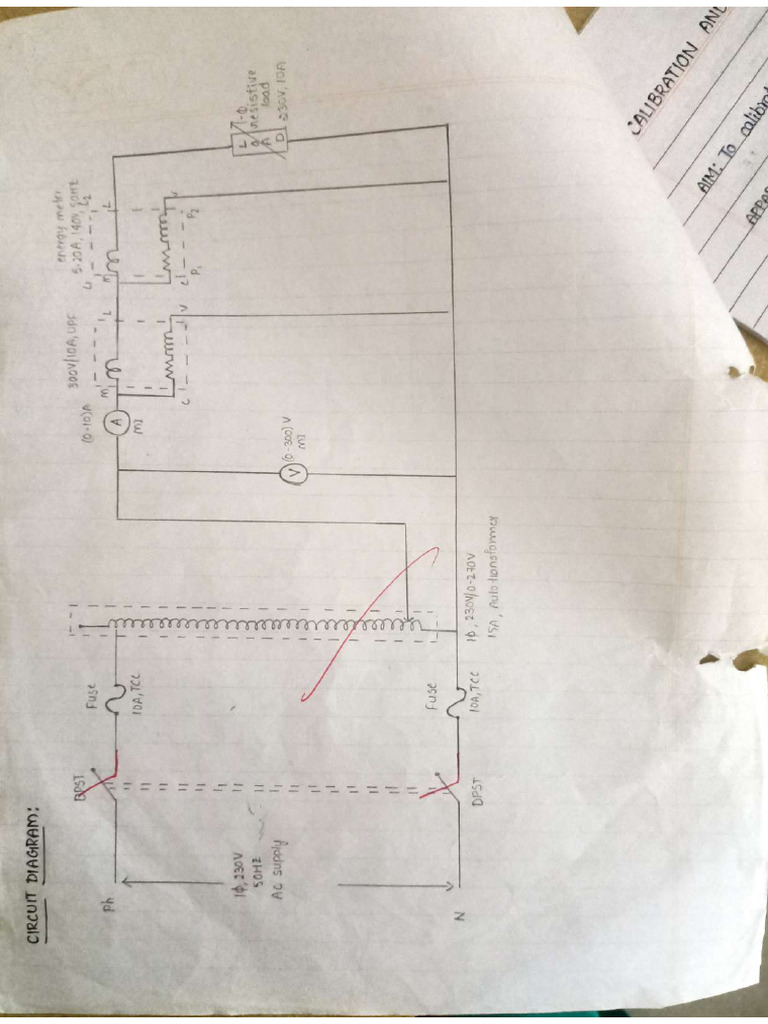 Testing of 1 Phase Energy Meter | PDF