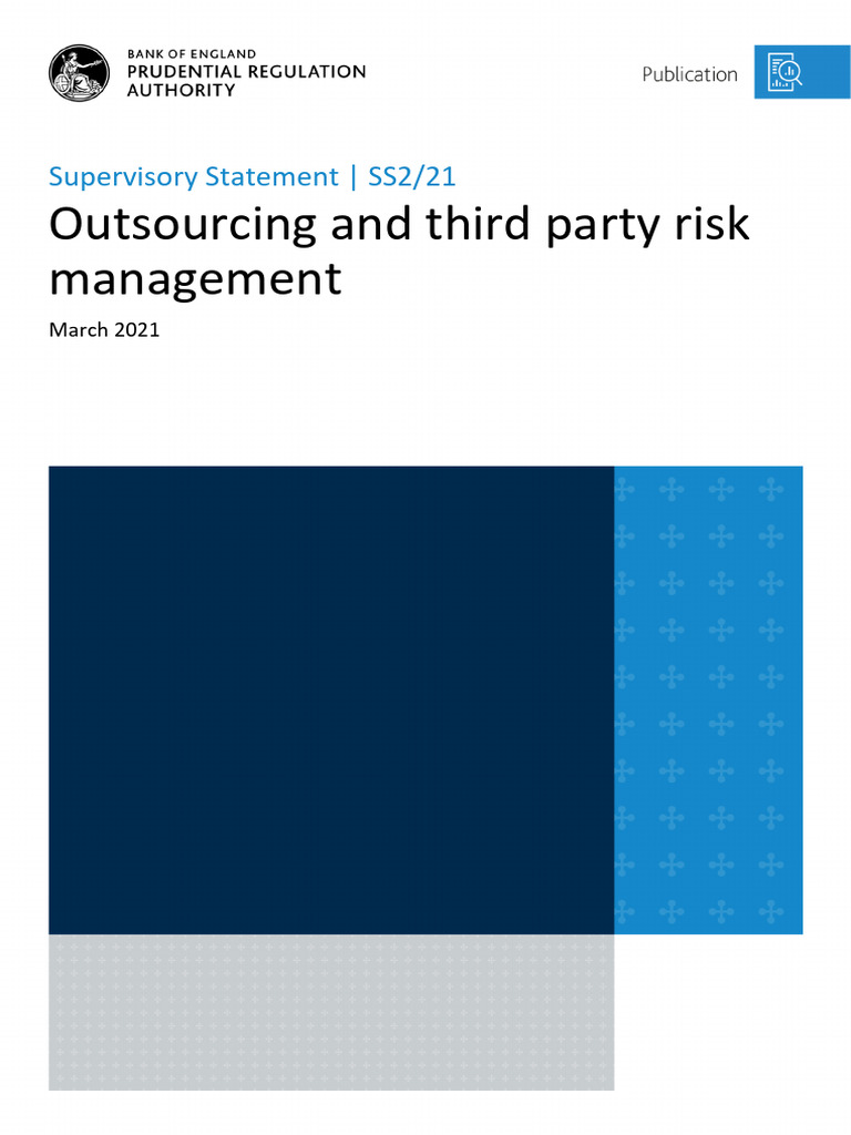 Outsourcing and Third Party Risk Management 1715723329 | PDF ...