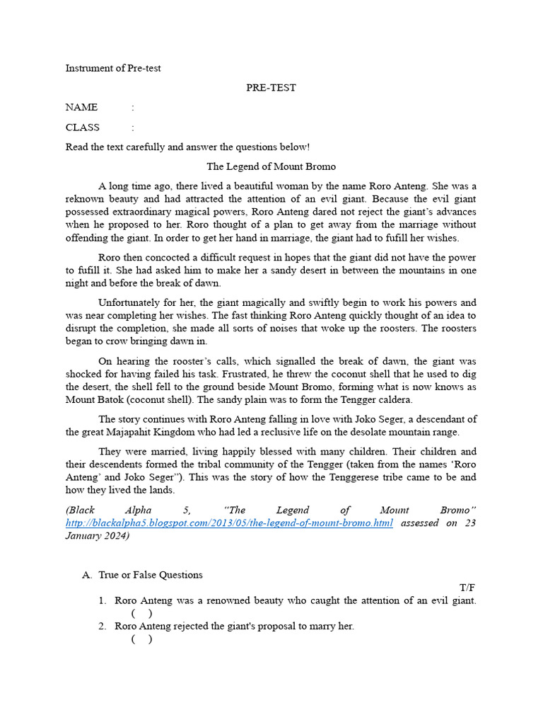 Instrument of Thesis | PDF