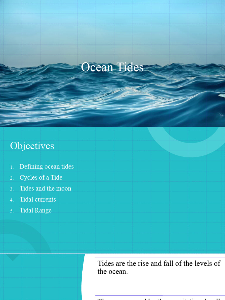 Ocean Tides | PDF | Tide | Planets Of The Solar System