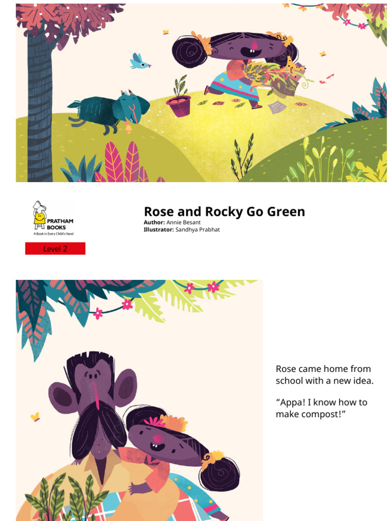 Rose and Rocky Go Green | PDF | Creative Commons License