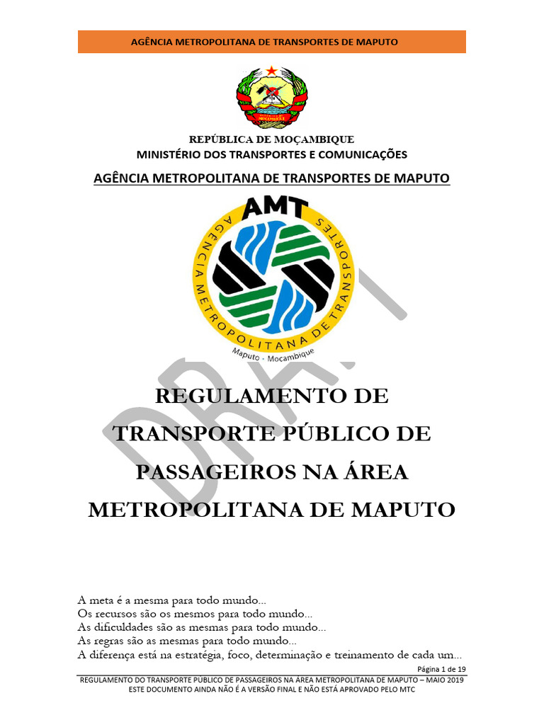 regulamento-tcp-amt | Download grátis PDF | Contabilidade | Transporte ...
