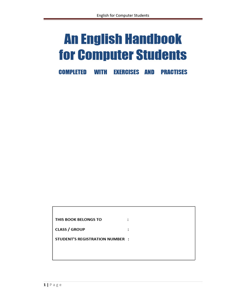 English For Computer Students | PDF | E Commerce | Supercomputer