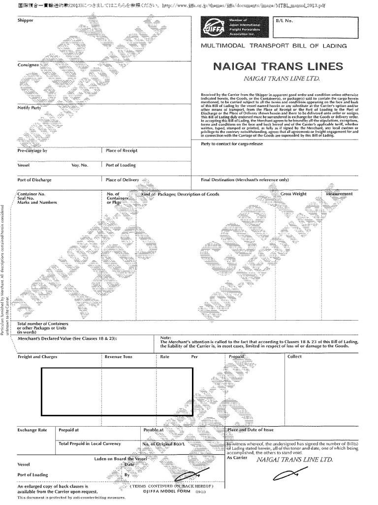 International Shipping Document Details | PDF | Vietnam