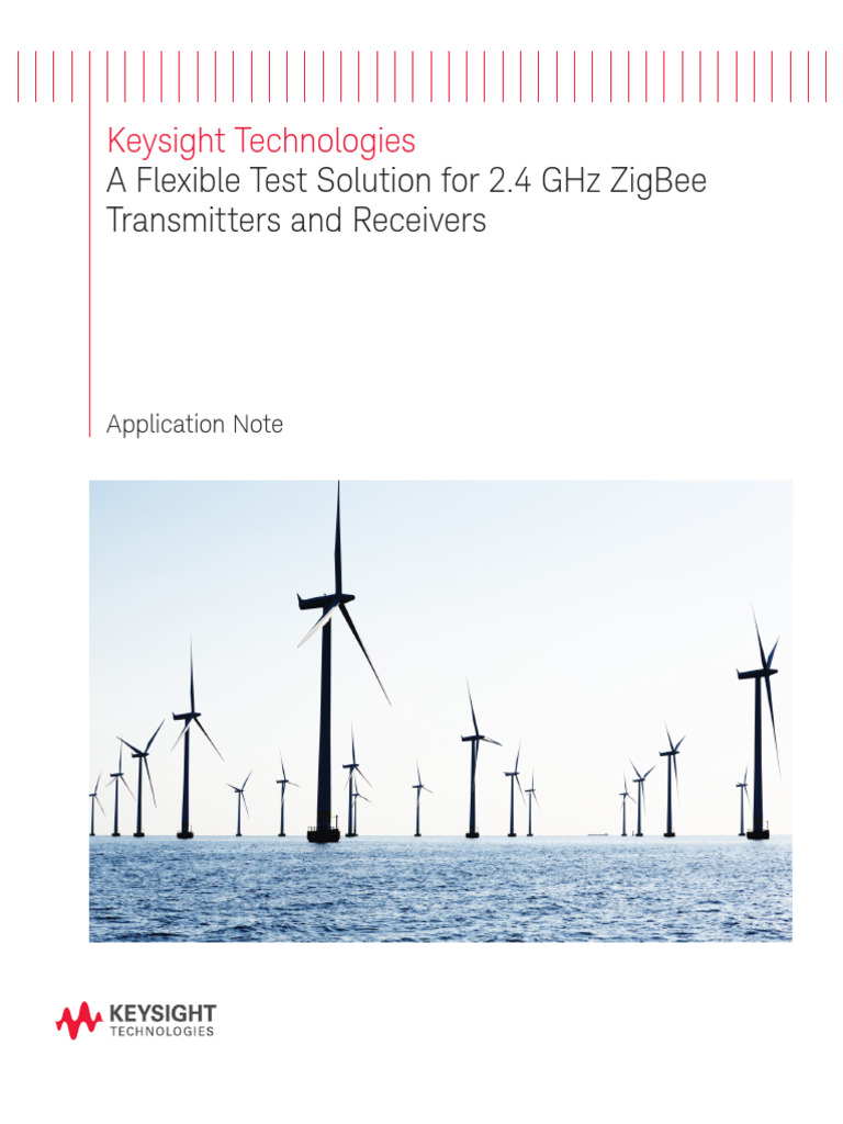 A Flexible Test Solution For 2 4 Ghz Zigbee Transmitters And Receivers Pdf Transmitter