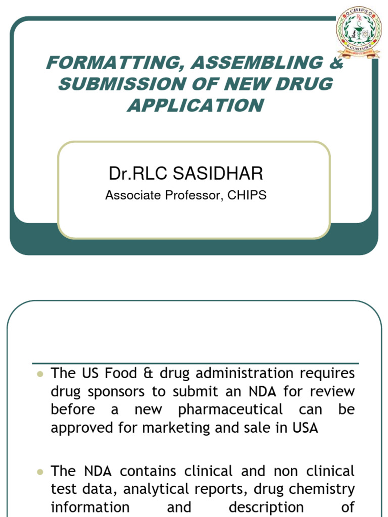 Nda & Anda | Download Free PDF | Pharmacology | Clinical Trial