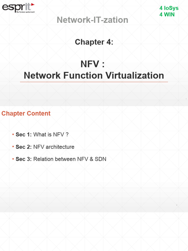 Ch4-NFV | PDF | Network Architecture | Computer Networking