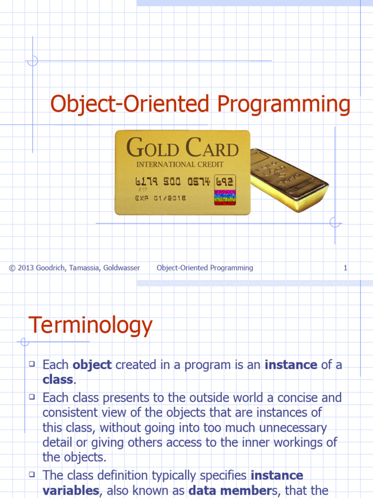 Ch2 Objectoriented | PDF | Inheritance (Object Oriented Programming ... Ch2 Objectoriented | PDF | Inheritance (Object Oriented Programming ...