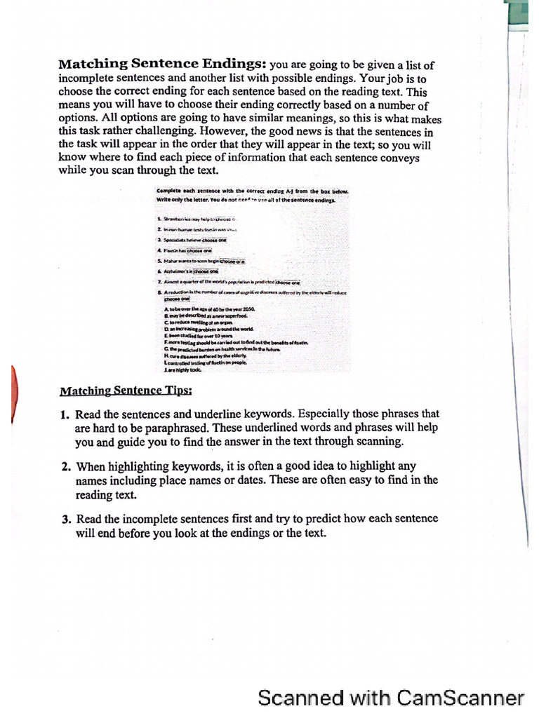 IELTS tips & tricks | PDF