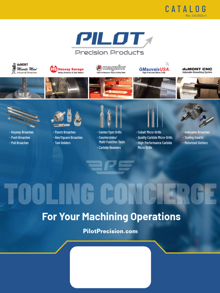 2023 Catalog - Pilot Precision Products - Pages | PDF | Manufactured ...