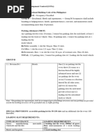 NBCP (Table and Notes) | PDF | Parking