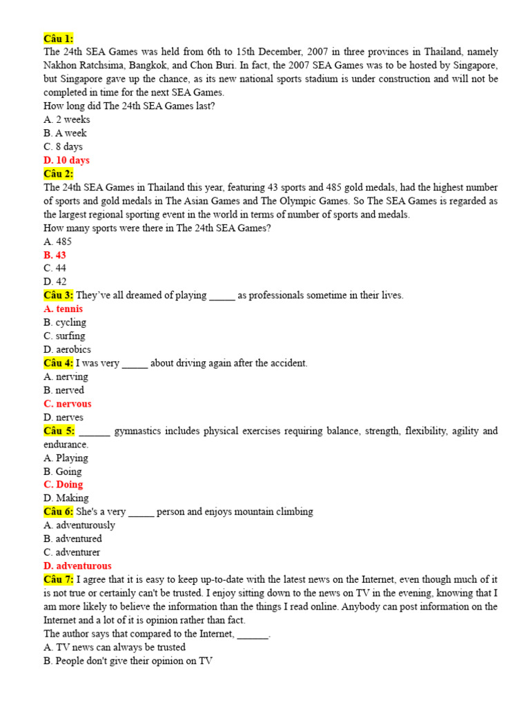 Overview of the 24th SEA Games | PDF | Europa (Moon) | Yellowstone ...