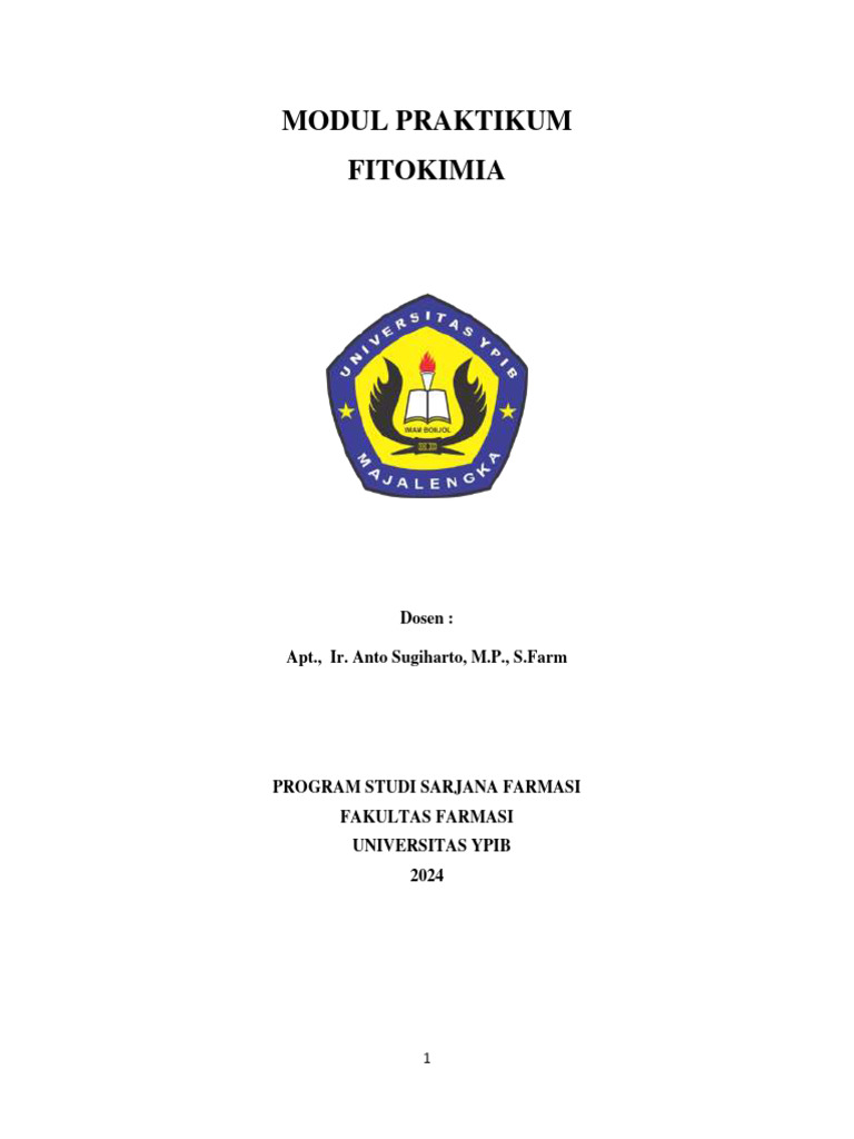 Modul Fitokimia | PDF