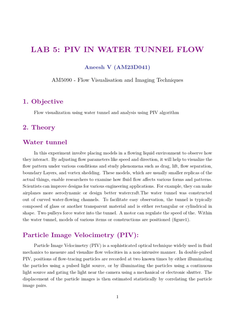 Experiment No 5 | PDF | Lift (Force) | Airfoil