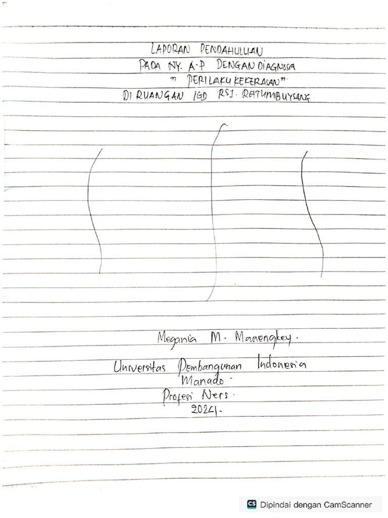 Laporan Pendahuluan, Minggu K-2 A.N Megania Manengkey | PDF