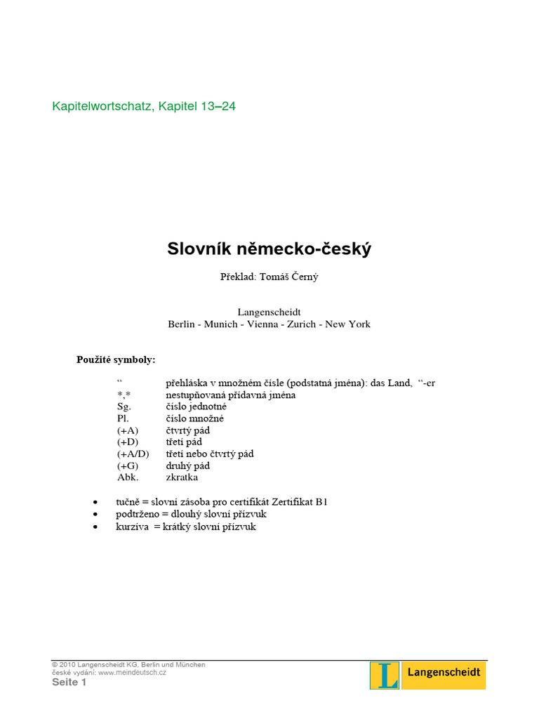 Berliner Platz Neu 2 - 13-24 Lection | PDF