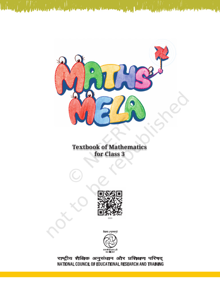 Class 3 Maths Mela Textbook Overview | PDF | Learning | Educational ...