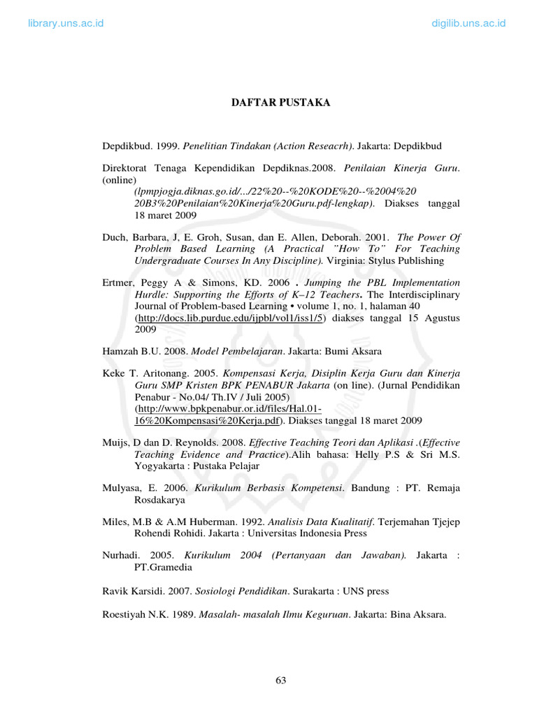 Microsoft Word - DAFTAR PUSTAKA | PDF