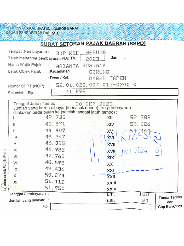 PBB 2023 Aryanta | PDF