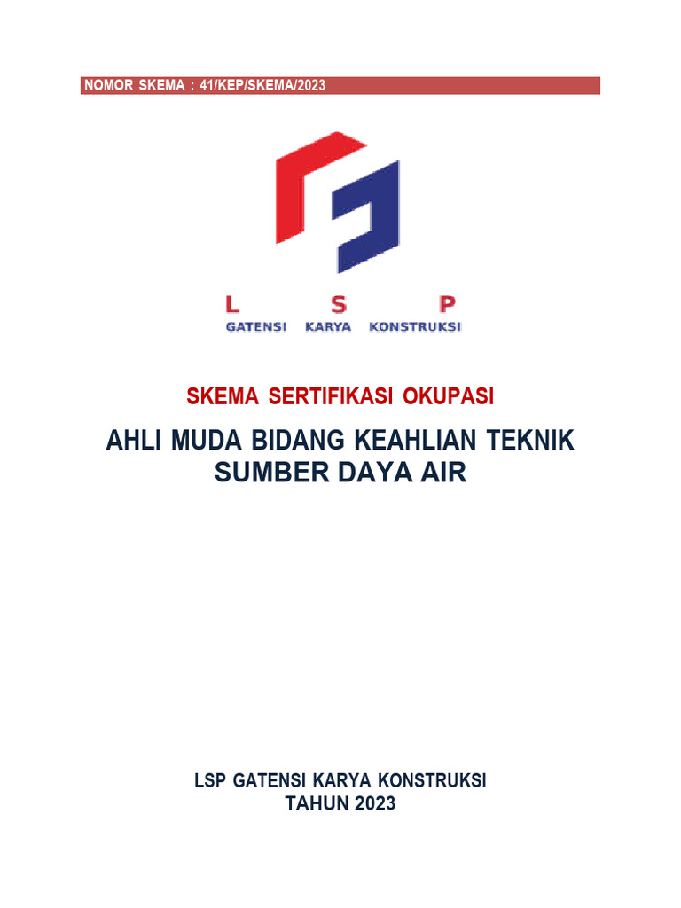 41 Ahli Muda Bidang Keahlian Teknik Sumber Daya Air | PDF | Teknologi & Rekayasa