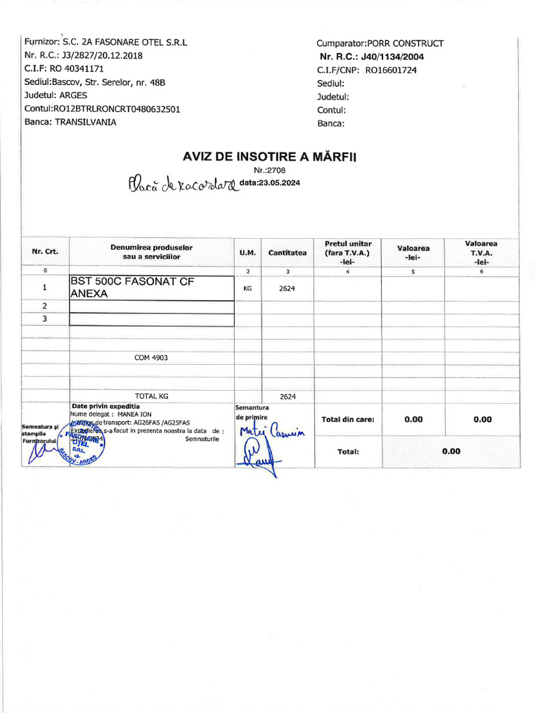 23.05.2024 Aviz 2708 | PDF