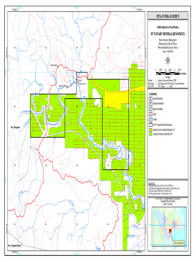 Peta Overlay Kebun | PDF