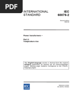 Iec60076 25 2023 | PDF | Electrical Resistance And Conductance ...