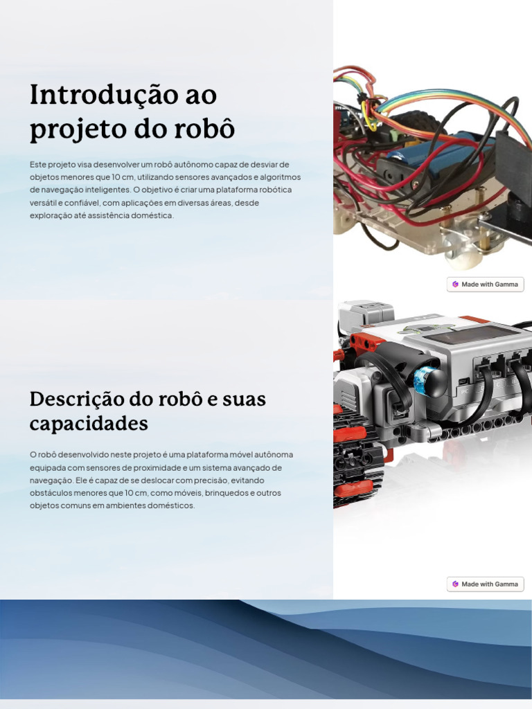 Introducao Ao Projeto Do Robo | PDF | Robô | Robótica