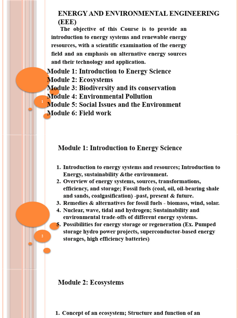 Lecture Eee 01 | Download Free PDF | Ecosystem | Conservation Biology