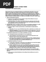 Windows 10/11 License Agreement Overview | PDF | Law