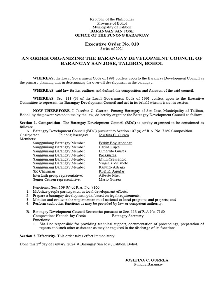 Eo BDC 10 | PDF | Governance | Justice